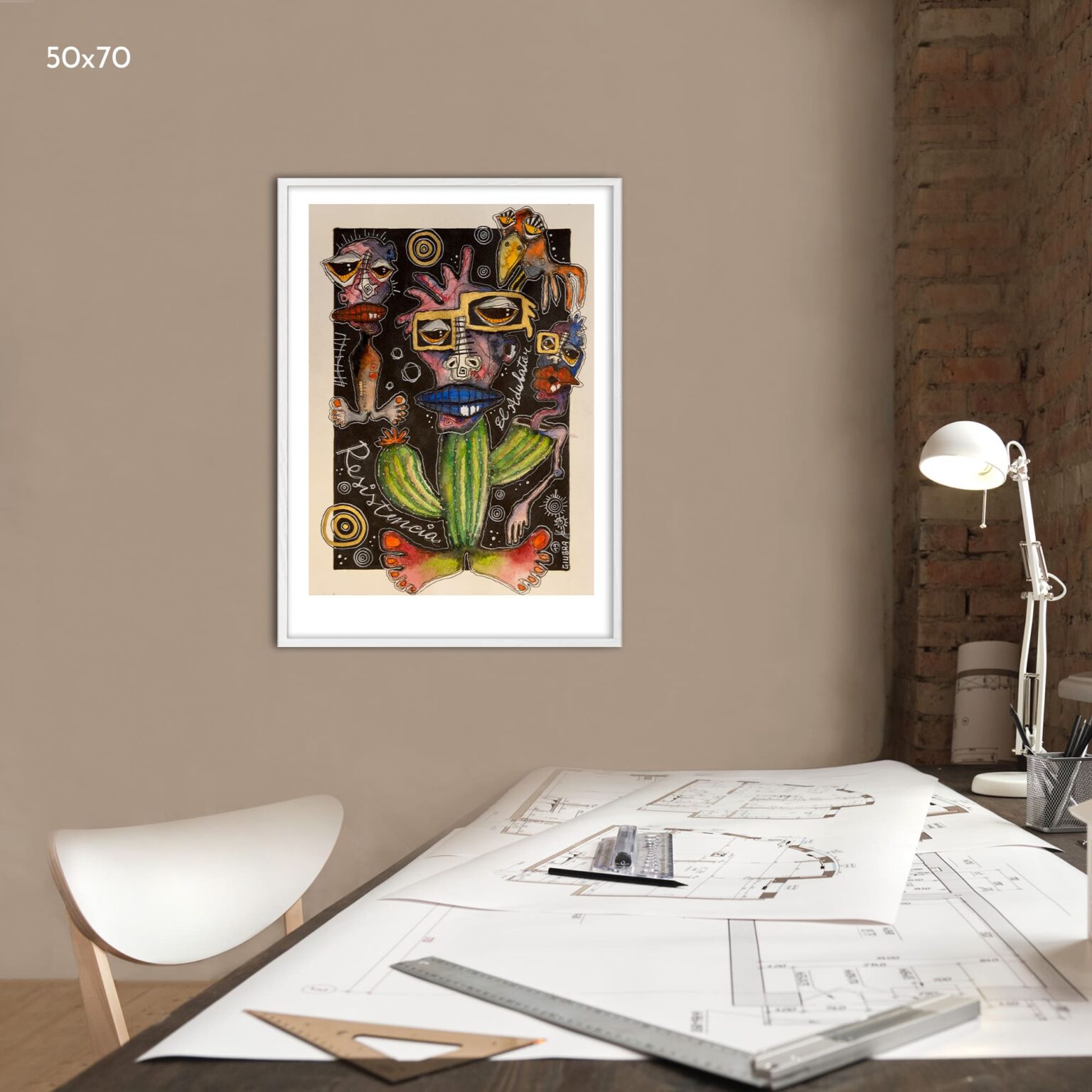 Tecniche Miste El adulator - Cinquerosso Arte